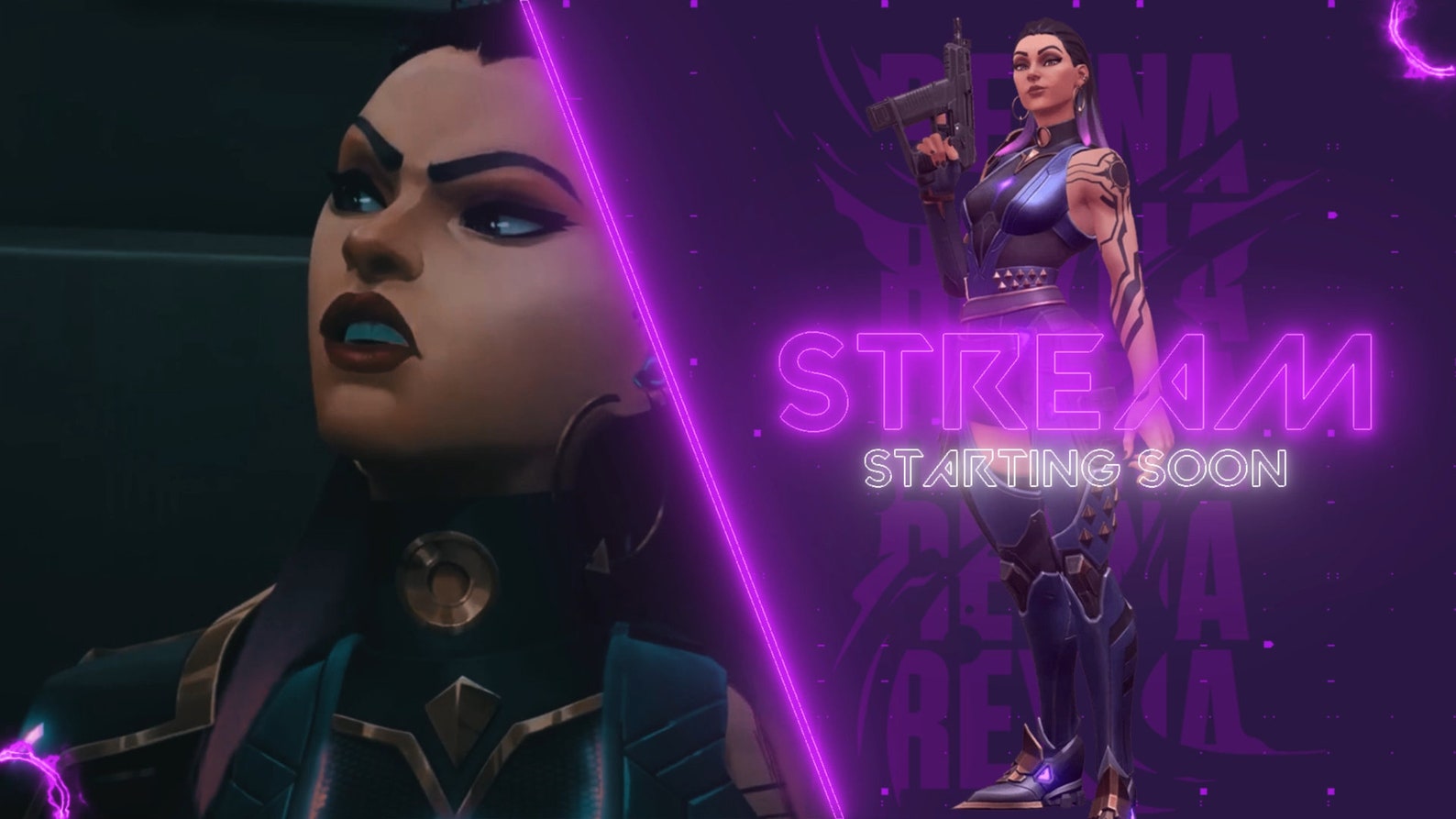 REYNA Valorant Stream Overlays Pack - Cute REYNA Stream Overlays ...