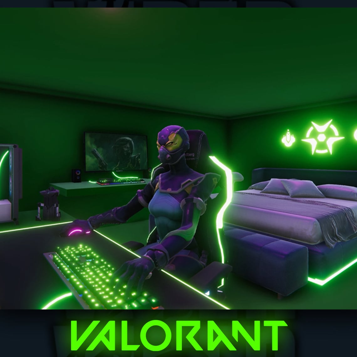 HD Valorant Viper Animated Virtual Camera webcam / Screen - Etsy