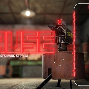 Rust Red Complate Animated Twitch Package | Rust Big Stream Pack Webcam ...