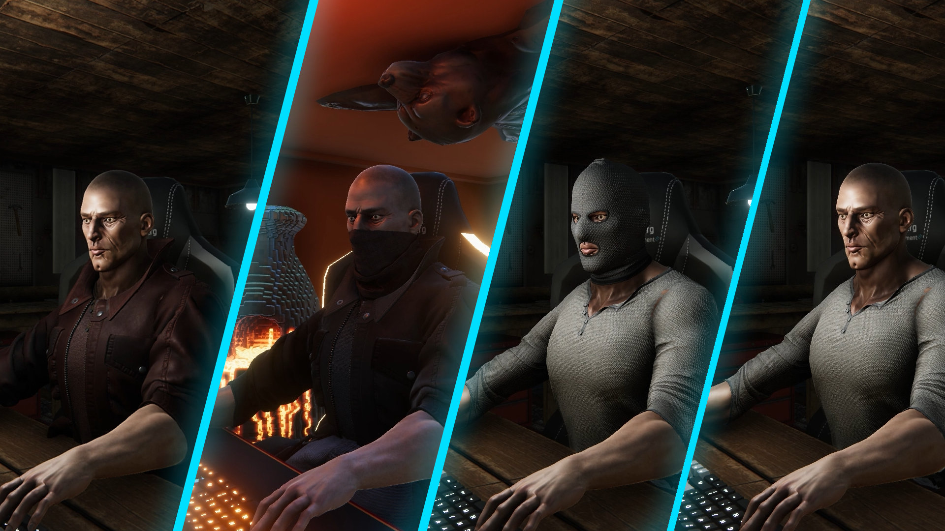 Rust Blue Complate Animated Twitch Package Rust Big Stream - Etsy