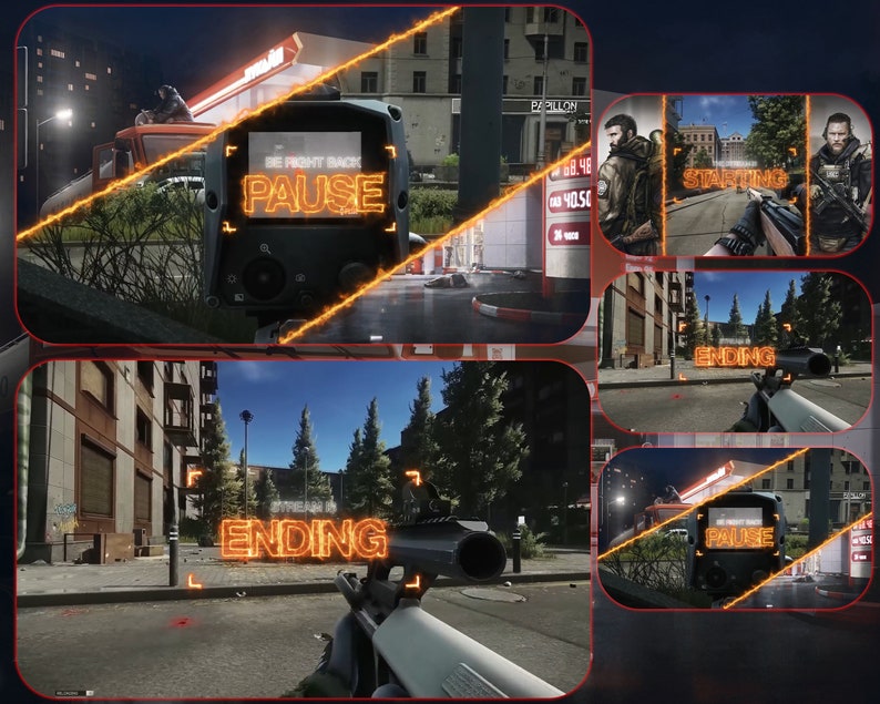 EFT | Escape From Tarkov Stream Overlay Package | Starting, Pause ...