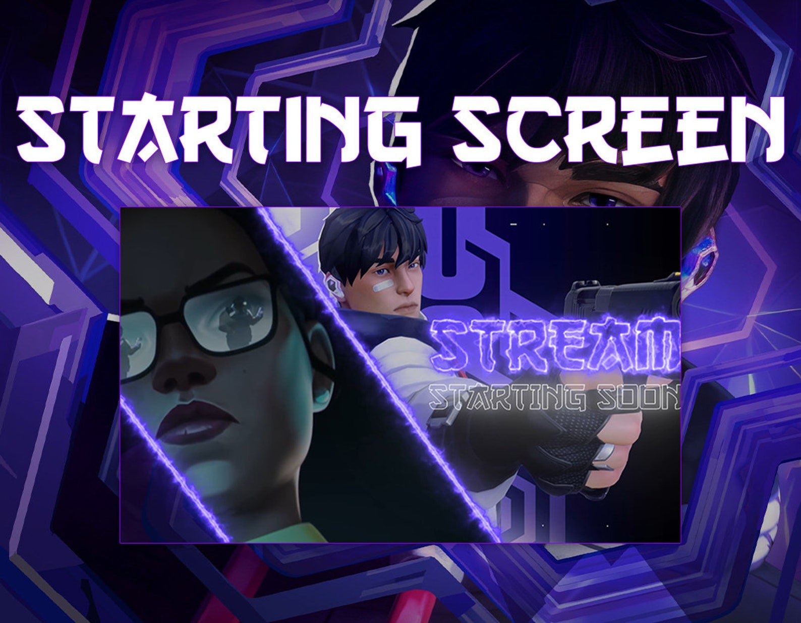 Valorant Stream Pack - Iso Animated Twitch Overlays | Iso Ingame HUD ...