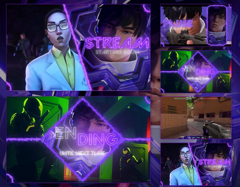 New Agent Iso Valorant Stream Overlay - Valorant Iso Stream Overlay ...