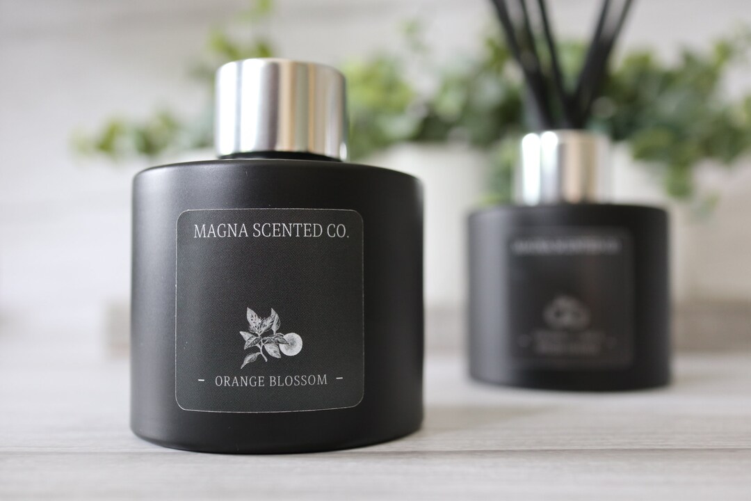 Vegan Reed Diffuser 100 Ml Room Diffuser Aromatherapy Biodegradable ...