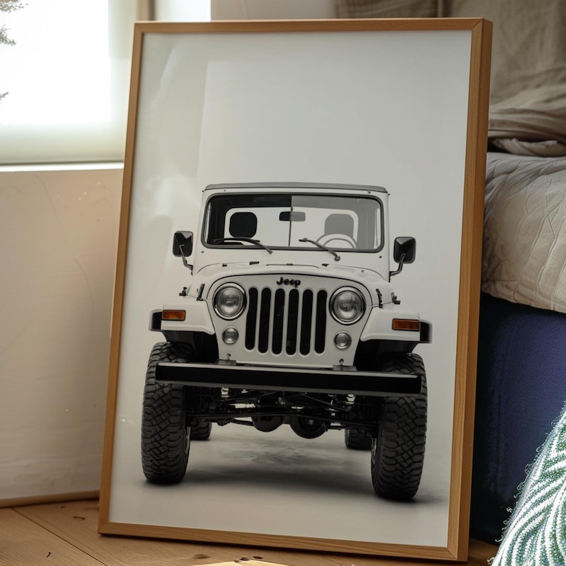 Jeep Wrangler Art - Etsy