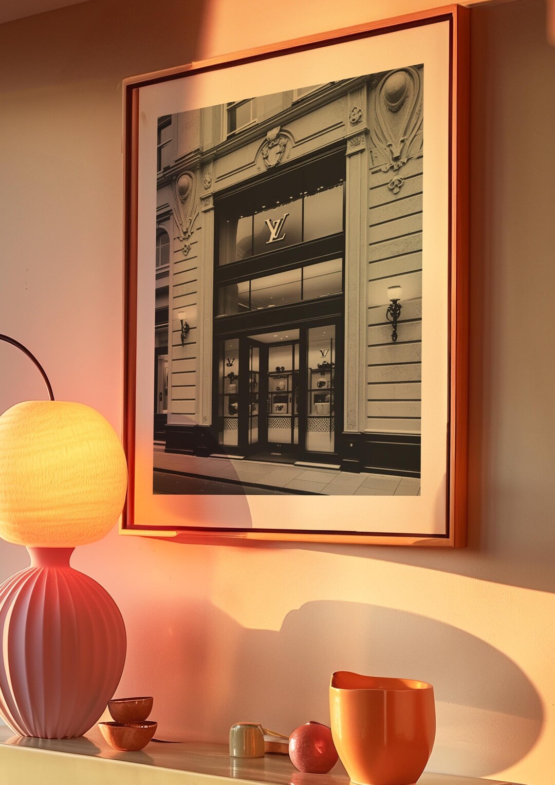 Vintage Louis Vuitton Storefront Poster, Hypebeast Room Decor, Trendy ...