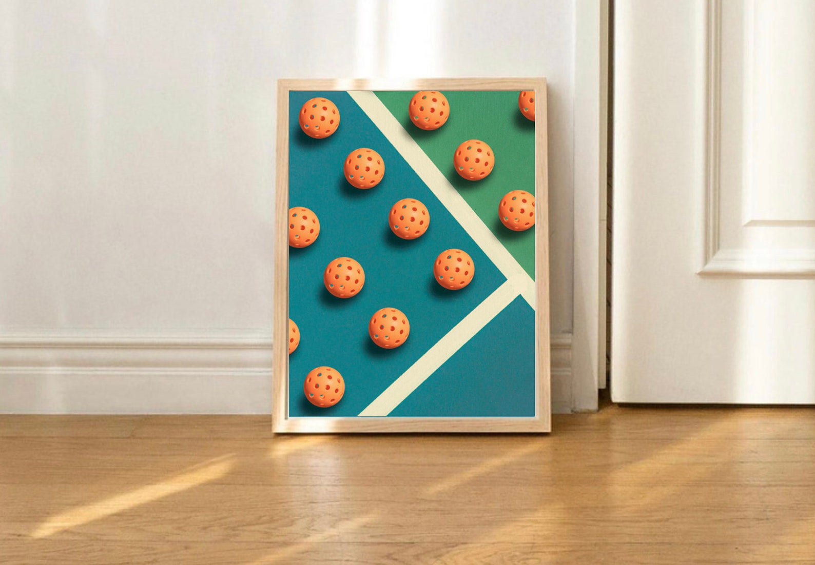 Pickleball Wall Art, Pickleball Poster, Wall Art, 3 Piece Poster, Wall ...
