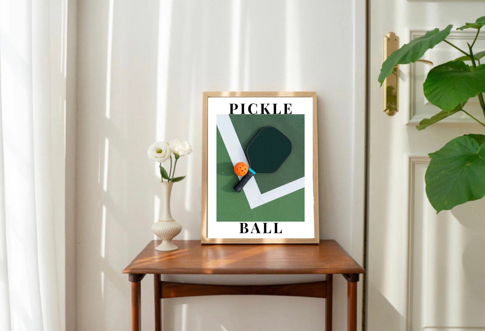 Pickleball Wall Art Pickleball Poster Downloadable Wall Art - Etsy