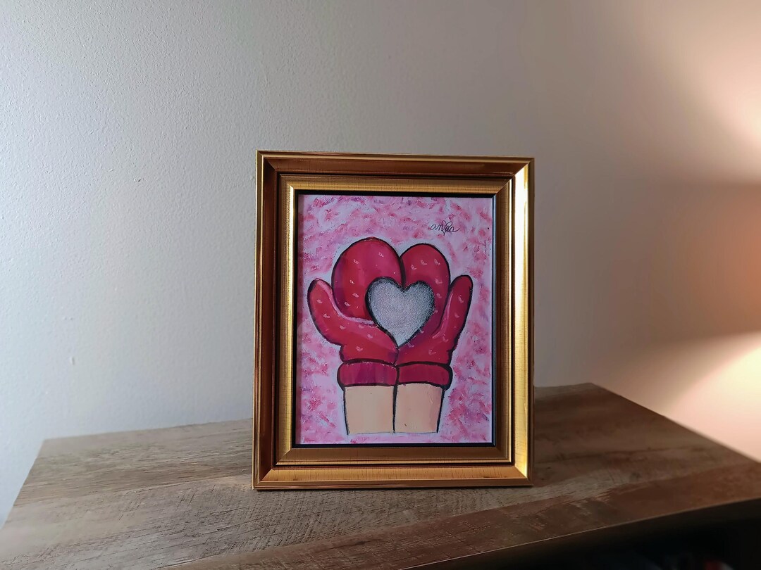 Frozen Heart, Color Pencil Drawing, Frozen Wall Art, Heart Wall Art ...