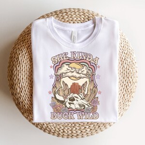 She Kinda Buck Wild Western Png Design | Boho Western PNG Sublimations ...