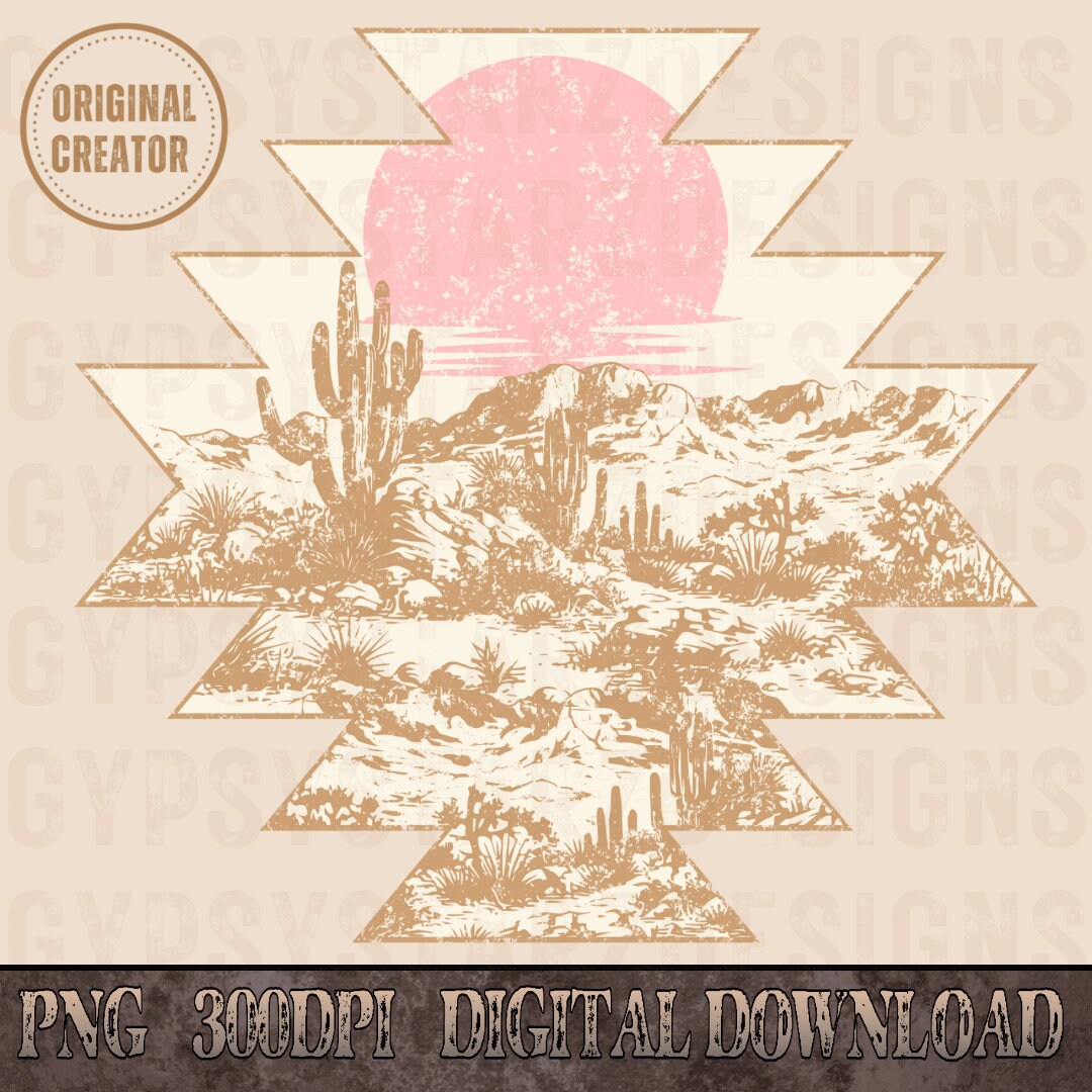 Western Aztec Png, Western PNG, Western Sublimation, Png File, Instant ...