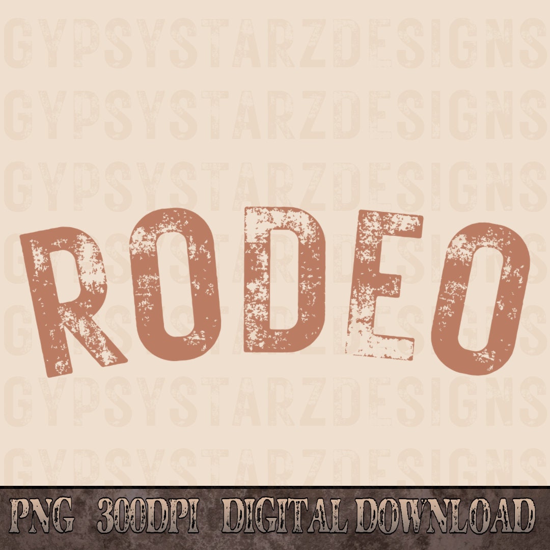 Rodeo PNG, Western PNG, Png File, Instant Download, Shirt Design ...