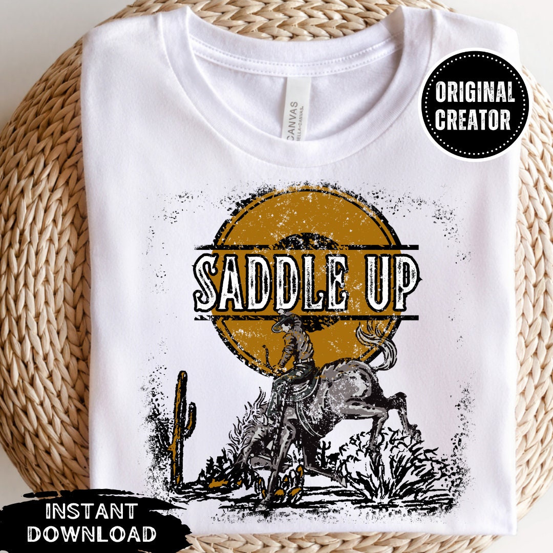 Western Png, Saddle up Png, Western Sublimation Design, Cowboy Design ...