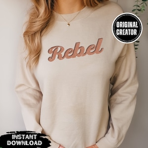 Rebel PNG, Western PNG, Png File, Instant Download, Shirt Design ...