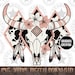 Aztec Western Bull Skull Png, Western PNG, Western PNG, Png File ...