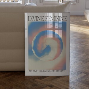 Divine Feminine Poster, Divine Feminine Wall Art, Spiritual Art Print ...