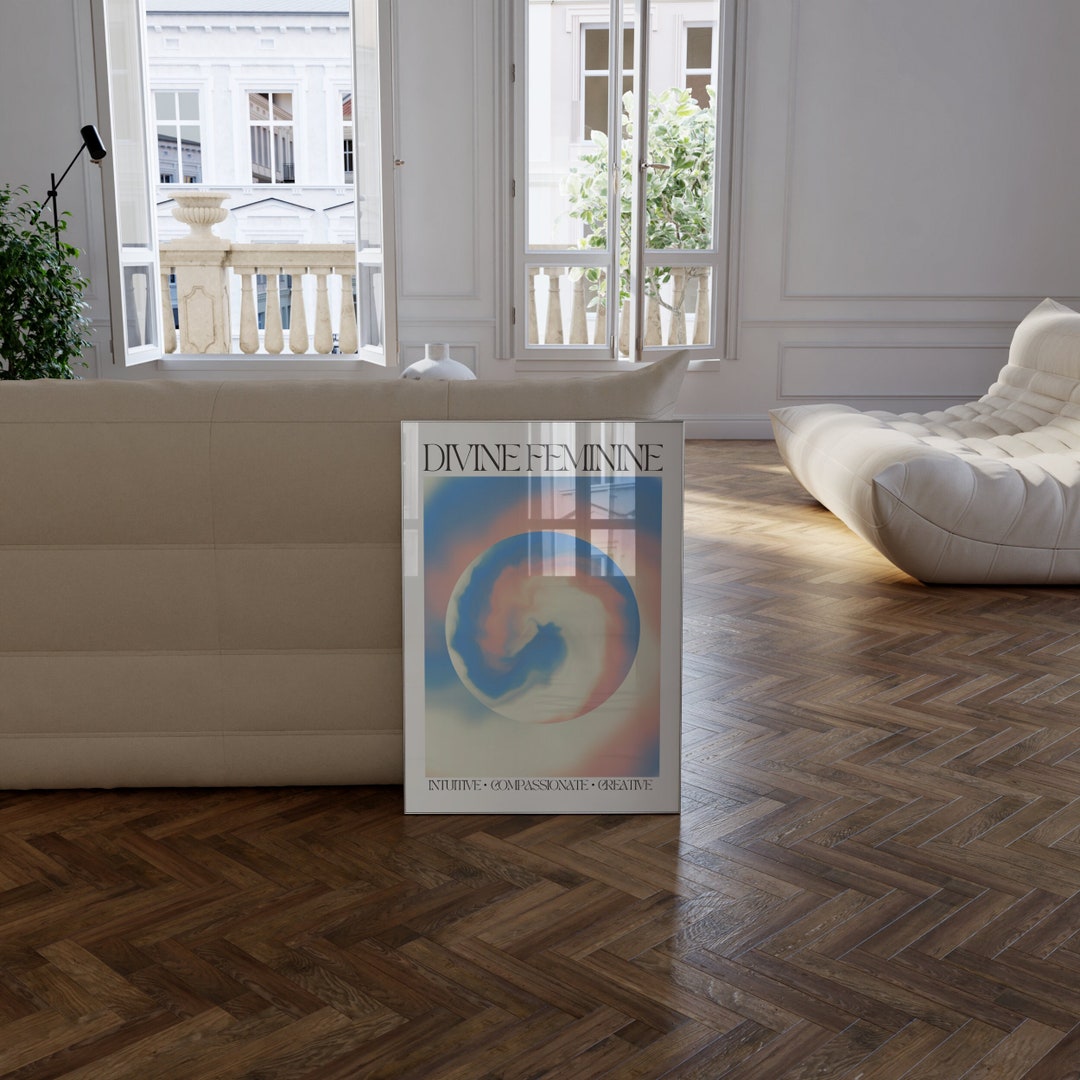 Divine Feminine Poster, Divine Feminine Wall Art, Spiritual Art Print ...