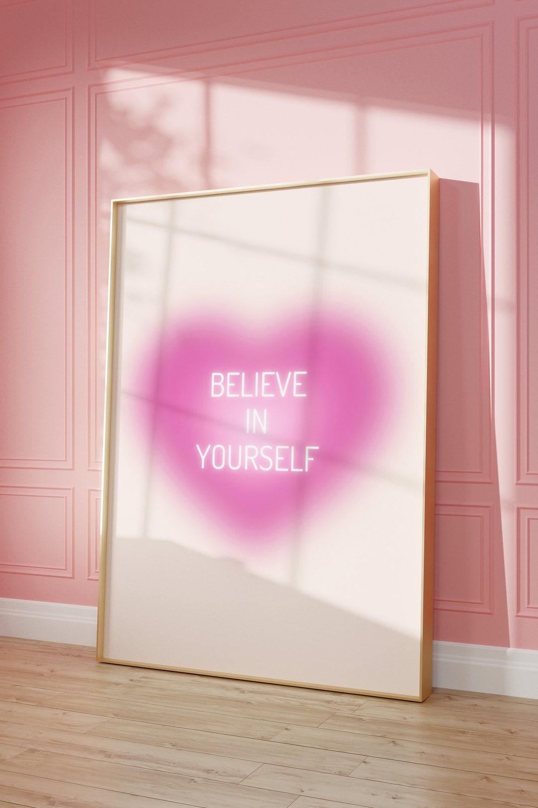 Believe in Yourself Printable Download · Inspirational Quotes Wall Art ...