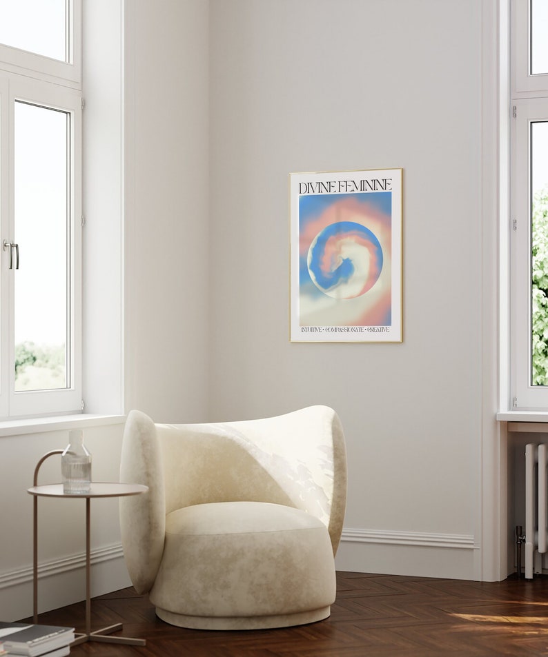 Divine Feminine Poster Divine Feminine Wall Art Spiritual - Etsy