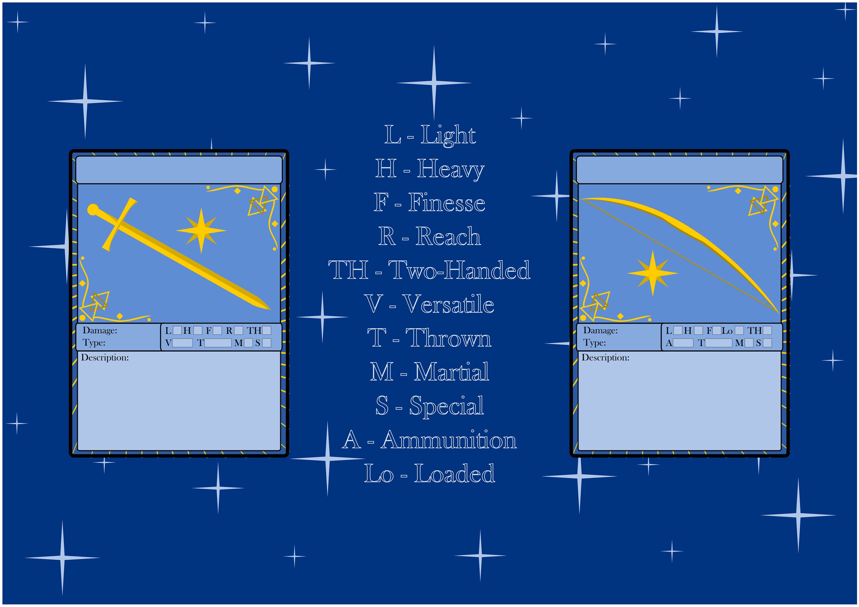 Weapons Tokens | Dnd 5E Compatible | Printable | Digital Only ...
