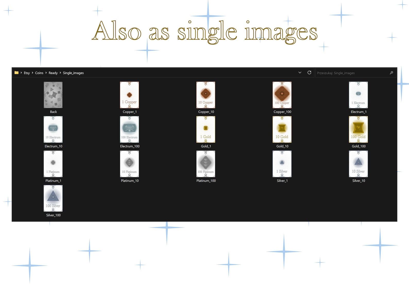 Coins Tokens | Dnd 5E Compatible | Printable | Digital Only | Dungeons ...