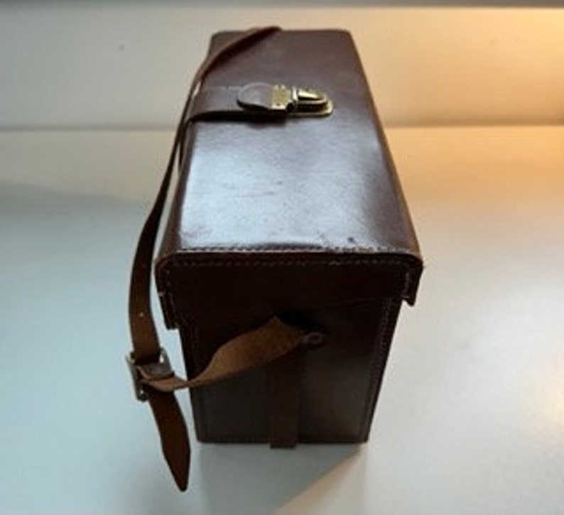 Rare Vintage Leather Camera Bag/equipment Box. Original Benser. 1960s ...