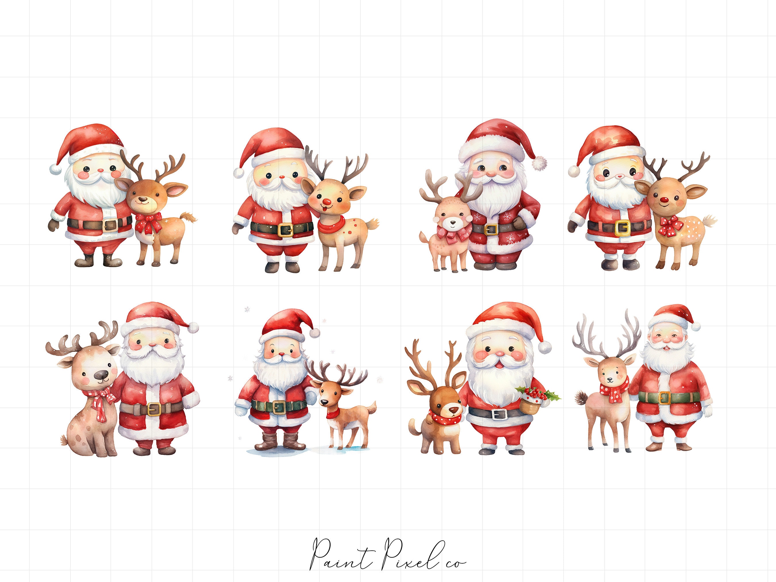 Santa Claus PNG Cute Christmas Clipart Baby Clip Art Holiday Graphics ...