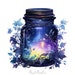 4 Watercolor Gothic Jars Clipart High Quality Jpgs Spooky Apothecary ...
