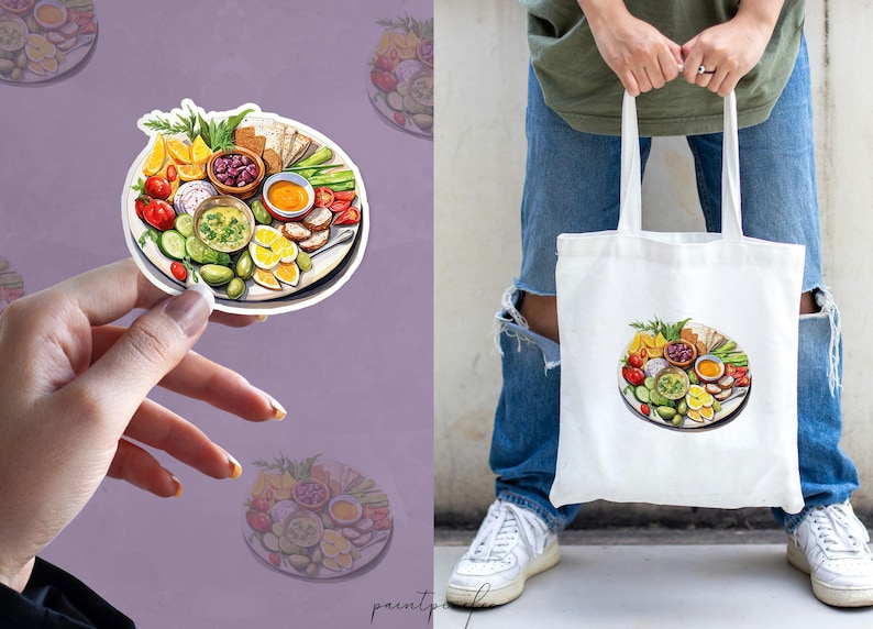 Food Mega Bundle Clipart Watercolor Fruits Vegetables Food Graphics ...