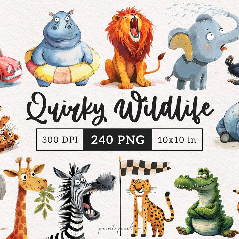 Funny Animal Puzzle - Etsy UK