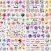 Flower Clipart Bundle Floral PNG Watercolor Summer Blooms Autumn Spring ...