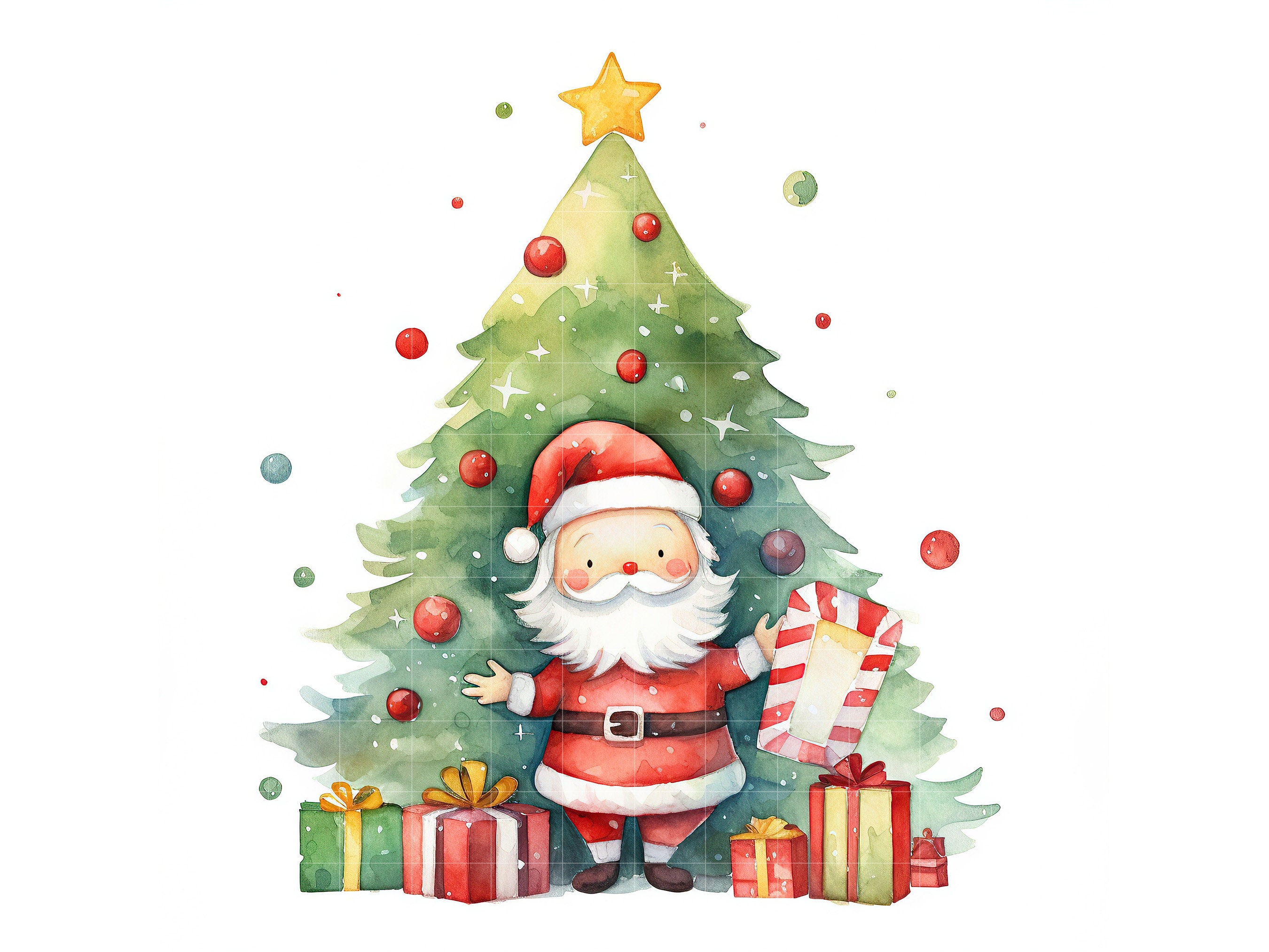 50 Cute Santa Clipart High Quality Jpgs Christmas Clipart Santa Claus ...