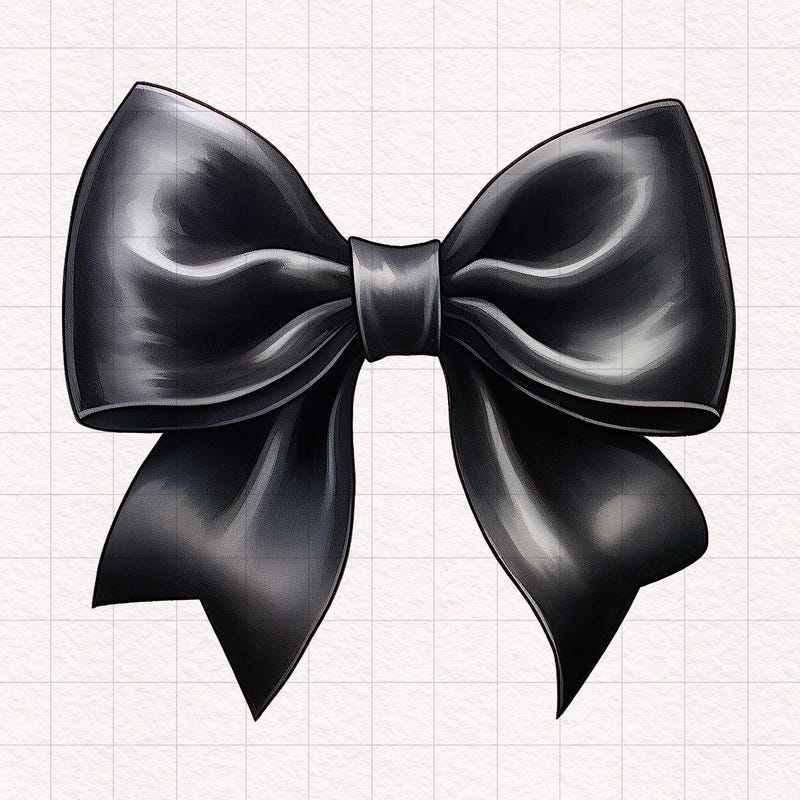 Black Ribbon Plates - Etsy UK