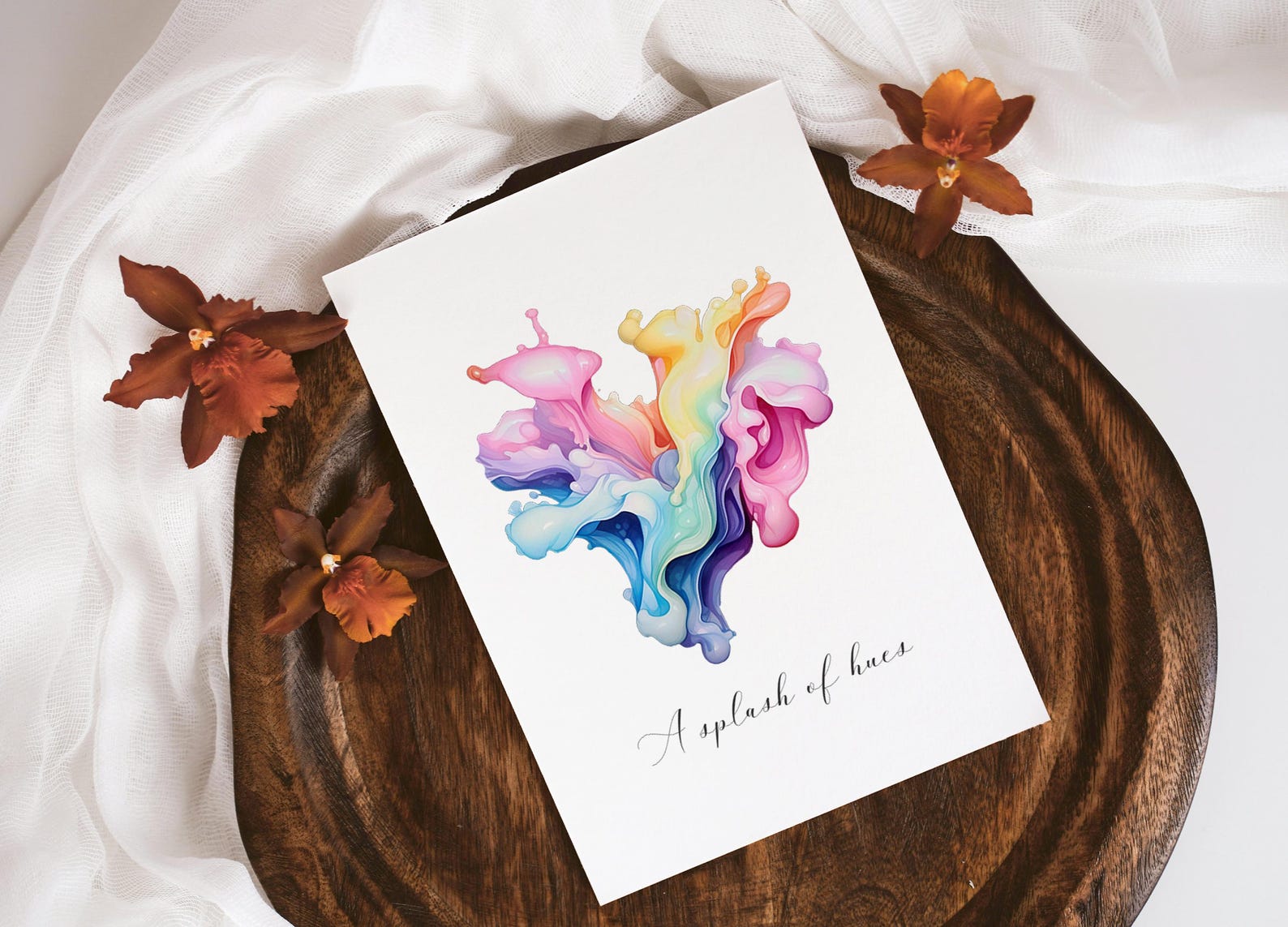 Pastel Watercolor Splash Clipart Alcohol Ink Splash PNG Paint Blotch ...
