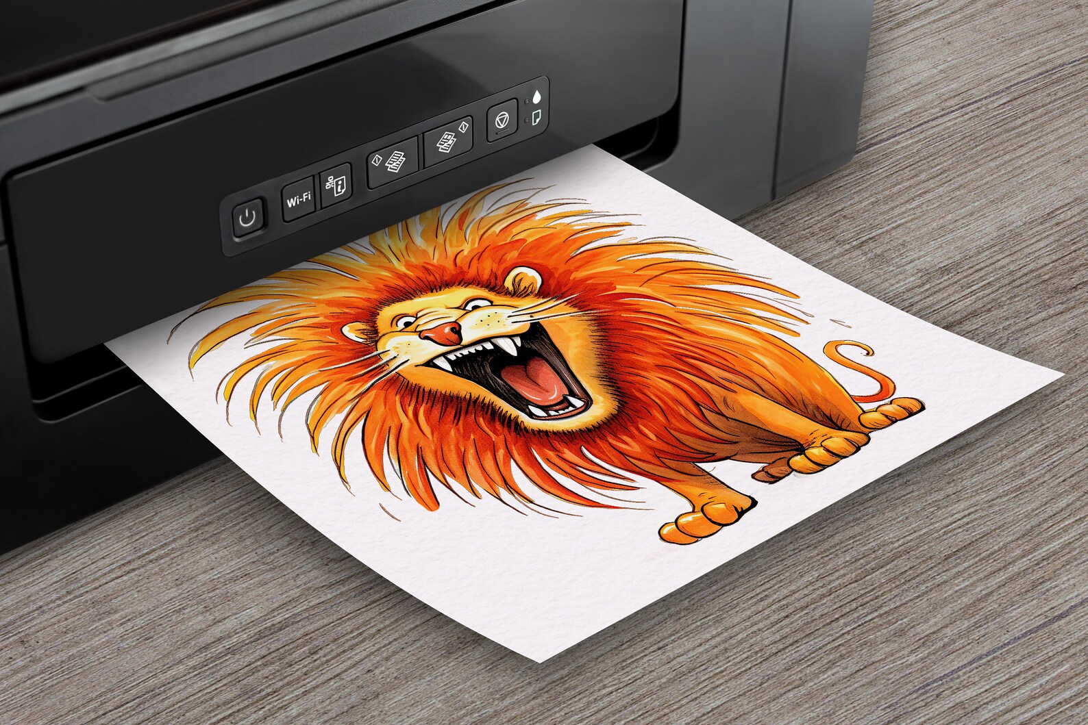 Quirky Lion PNG Clipart Bundle Whimsical Lion Sublimation Clip Art ...