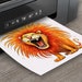 Quirky Lion PNG Clipart Bundle Whimsical Lion Sublimation Clip Art ...