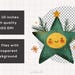 Scandi Christmas Clipart Watercolor Nordic Holiday PNG Cute Christmas ...