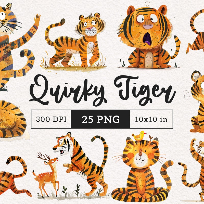 Tiger Papercraft - Etsy