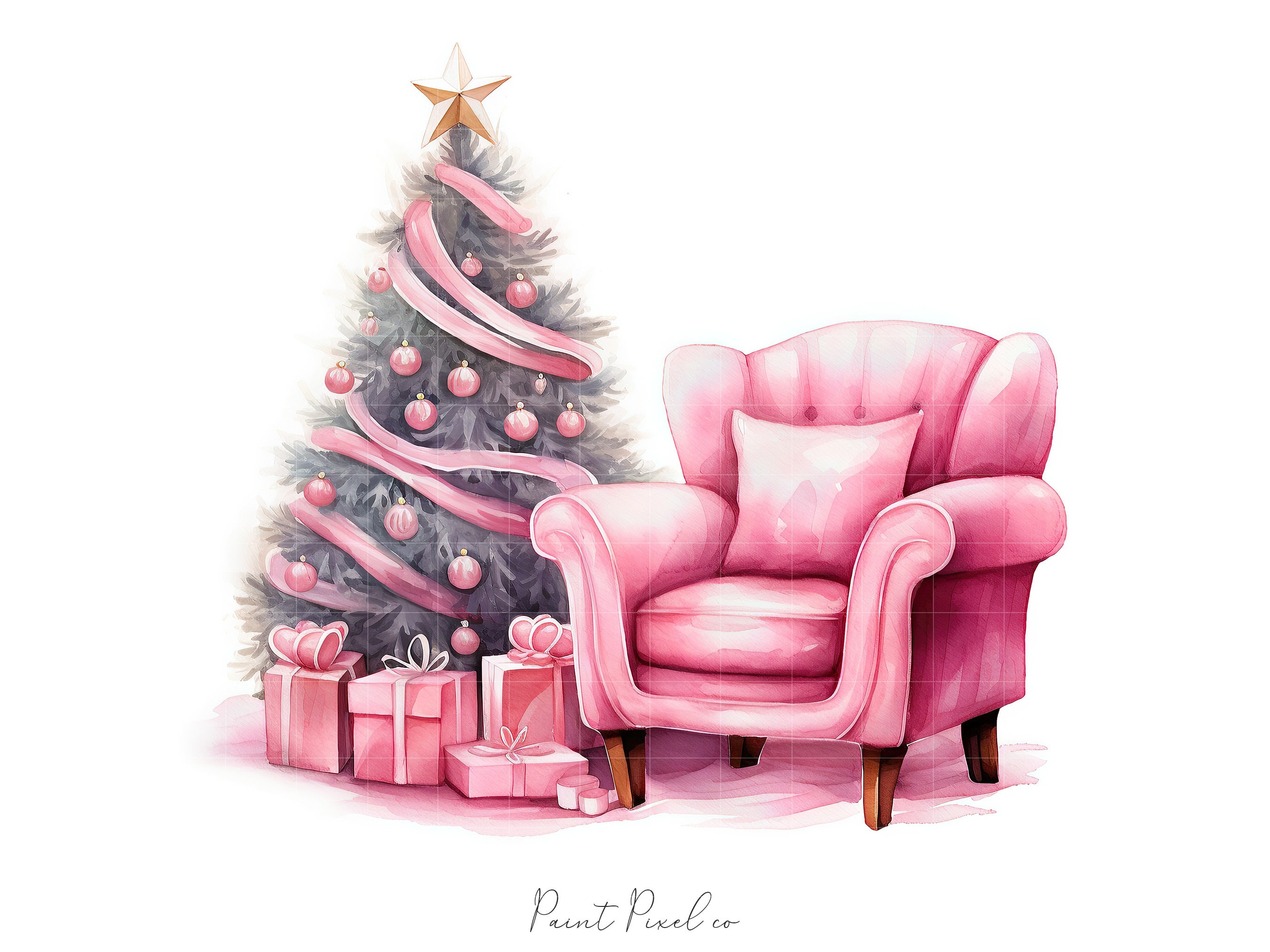 Pink Christmas Clipart High Quality Jpgs Pink Christmas Tree Clip Art ...