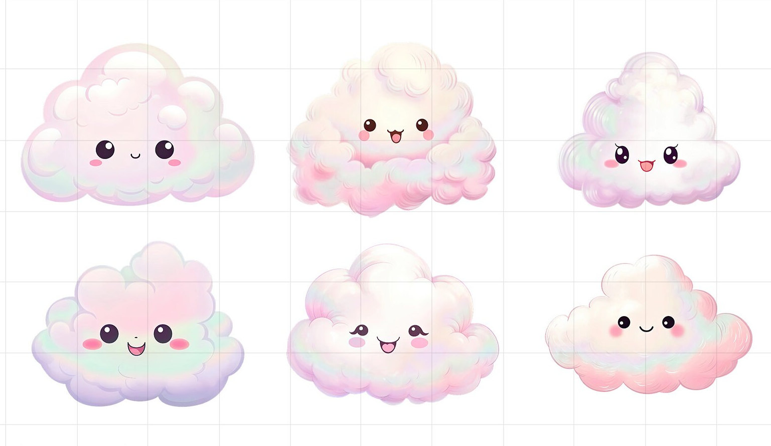 Fluffy Clouds PNG Clipart Kids Clip Art Cartoon Graphics Nursery ...