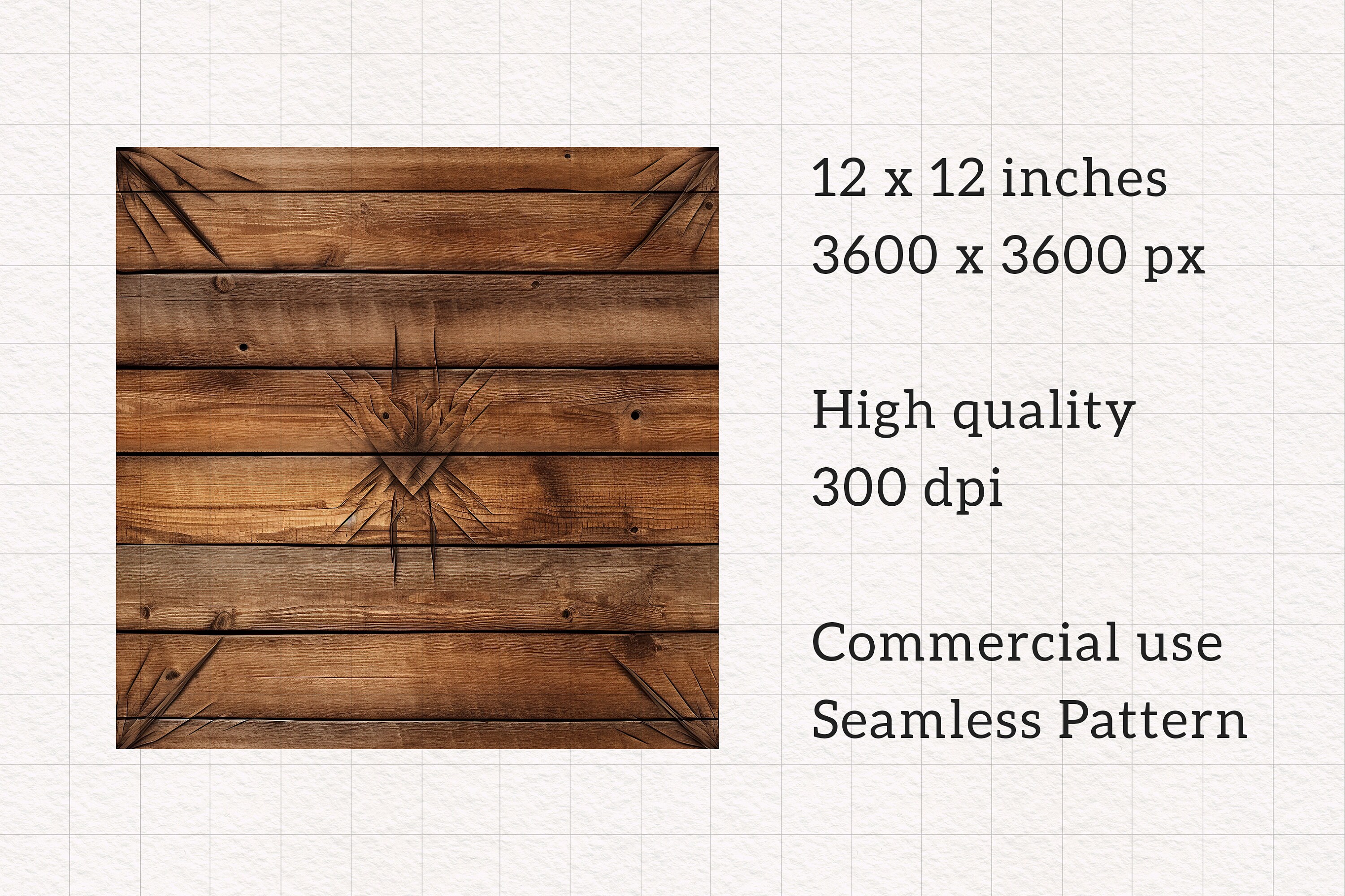 Western Textures Wood Patterns Seamless Background Scrapbook Paper ...