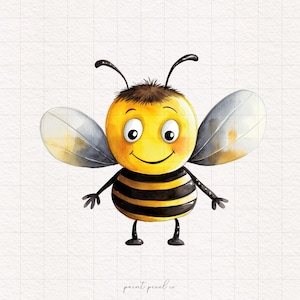 7 Silly Honeybee PNG Honeybee Clipart Whimsical Insects 3d Bee ...