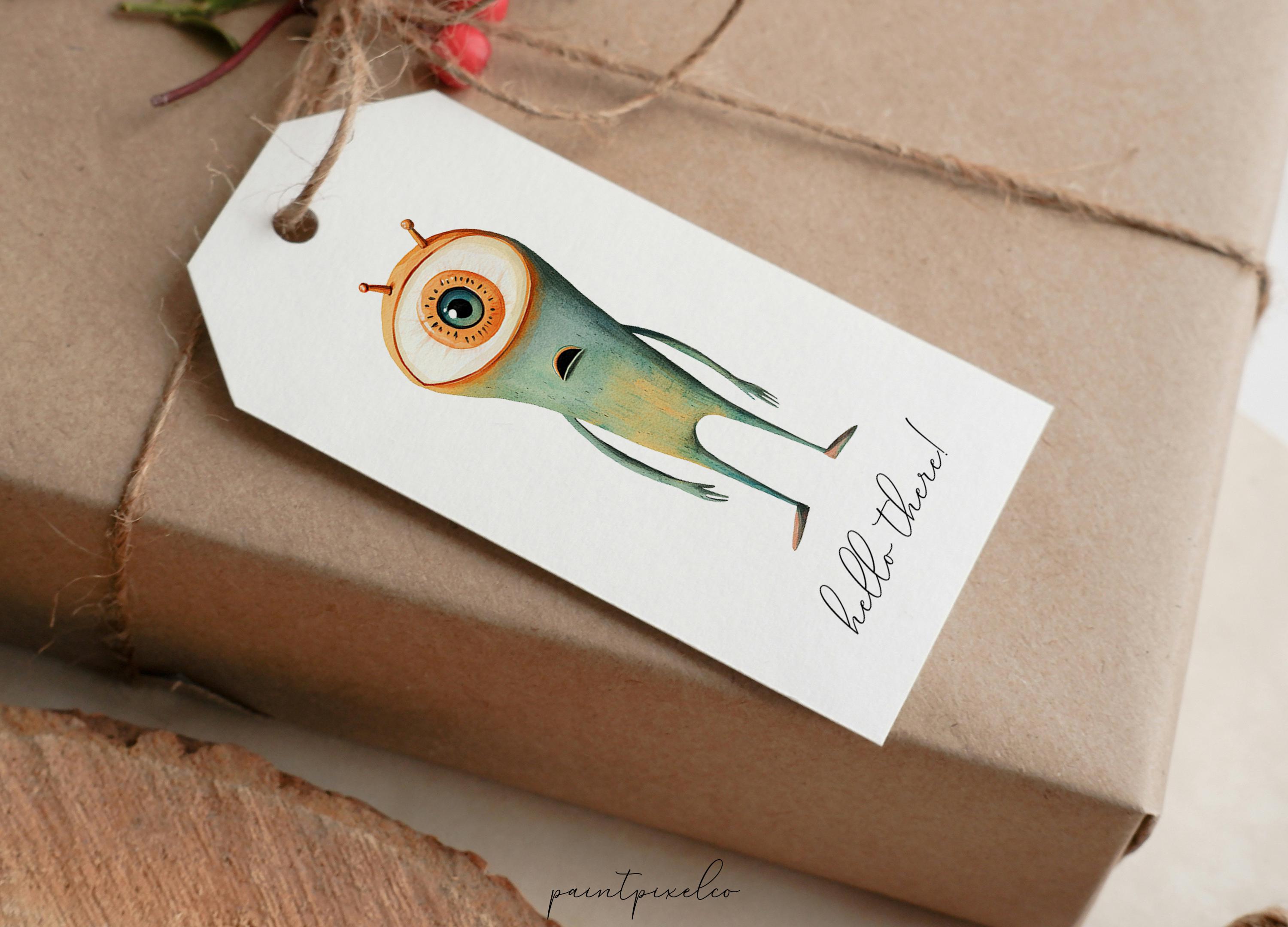 Quirky Alien Clipart PNG Whimsical ETC Funny Futuristic Aliens ...