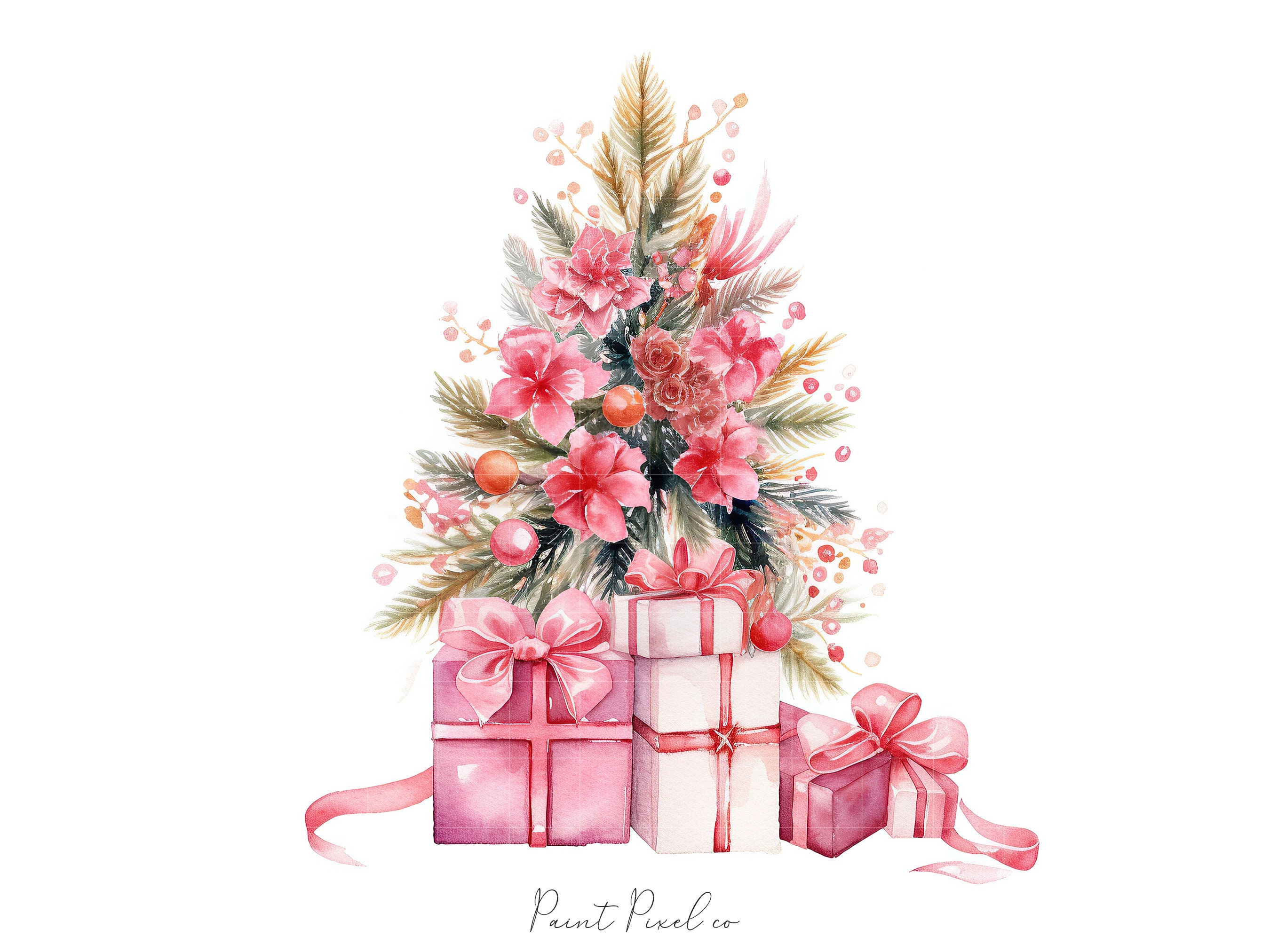 Pink Christmas Clipart High Quality Jpgs Pink Christmas Tree Clip Art ...