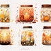 Whimsical Pumpkin Cottage Clipart Cozy Fall House PNG Autumn Home Cute ...