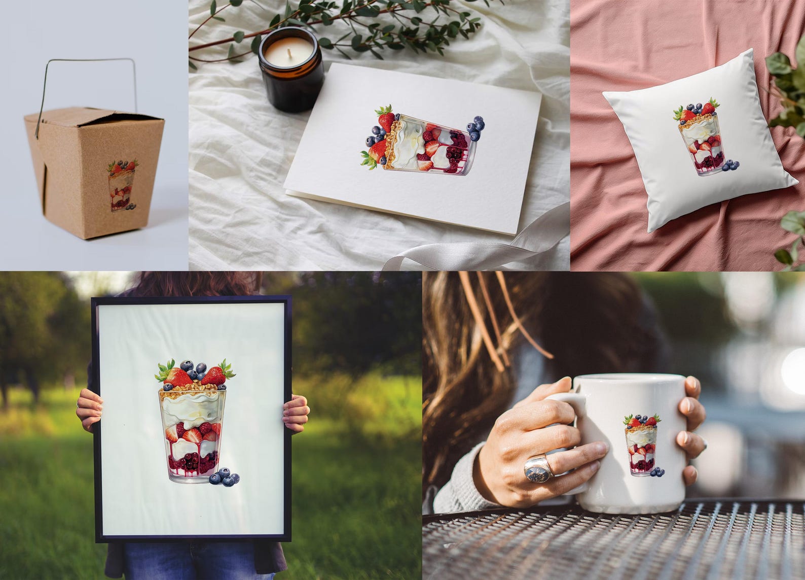 Food Mega Bundle Clipart Watercolor Fruits Vegetables Food Graphics ...