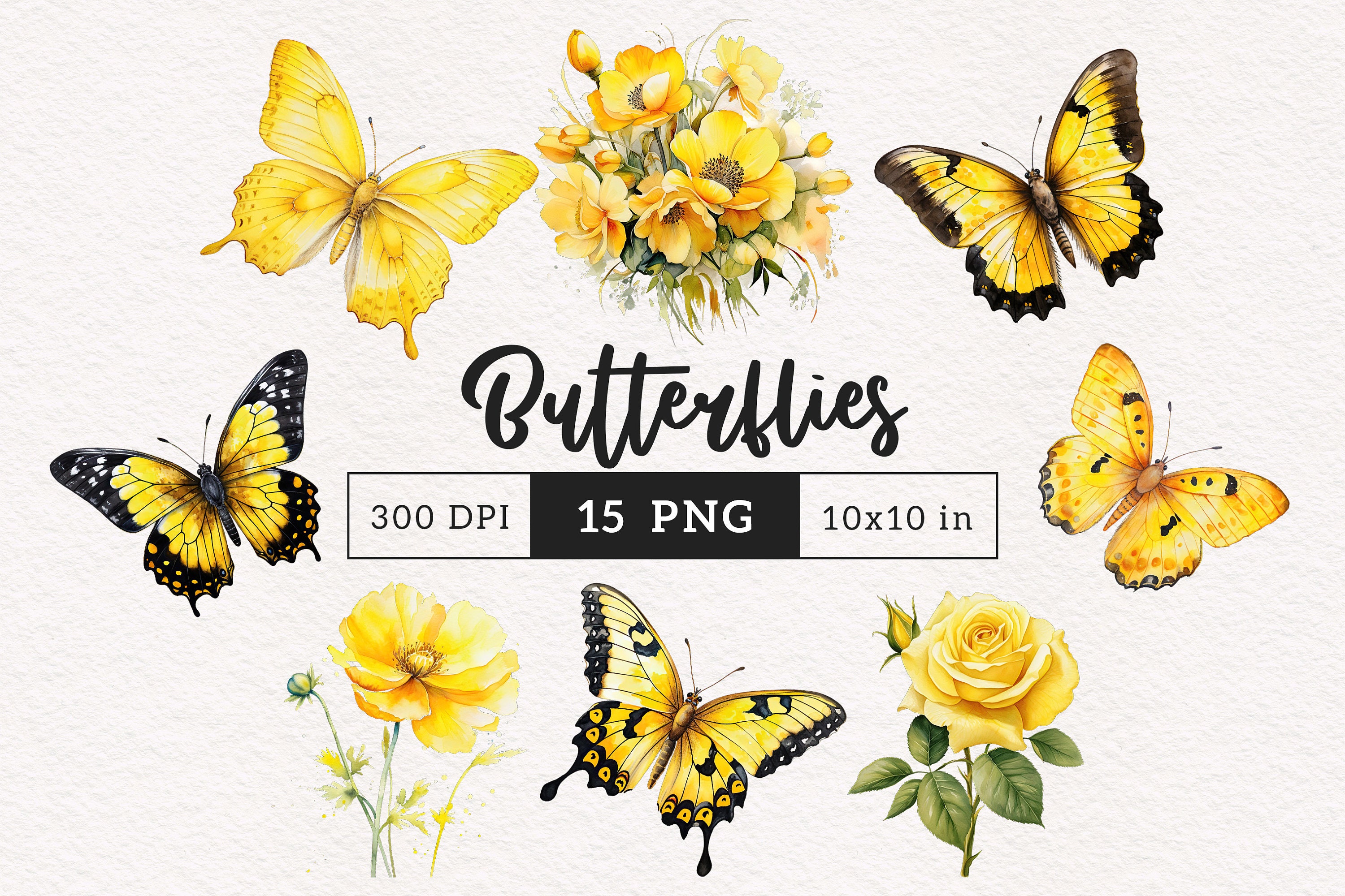 Yellow Butterfly Clipart Clipart Free Download Free Yellow Butterflies