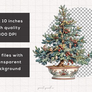 Christmas Toile Clipart Holiday Chinoiserie PNG Winter Toile ...