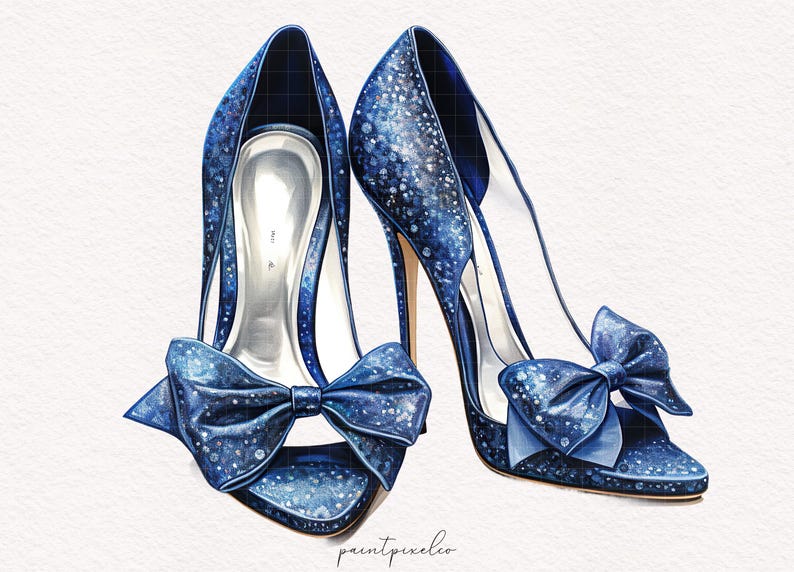 High Heels Clipart Glittery Stilettos PNG Glam Girl Luxury Pumps Prom ...
