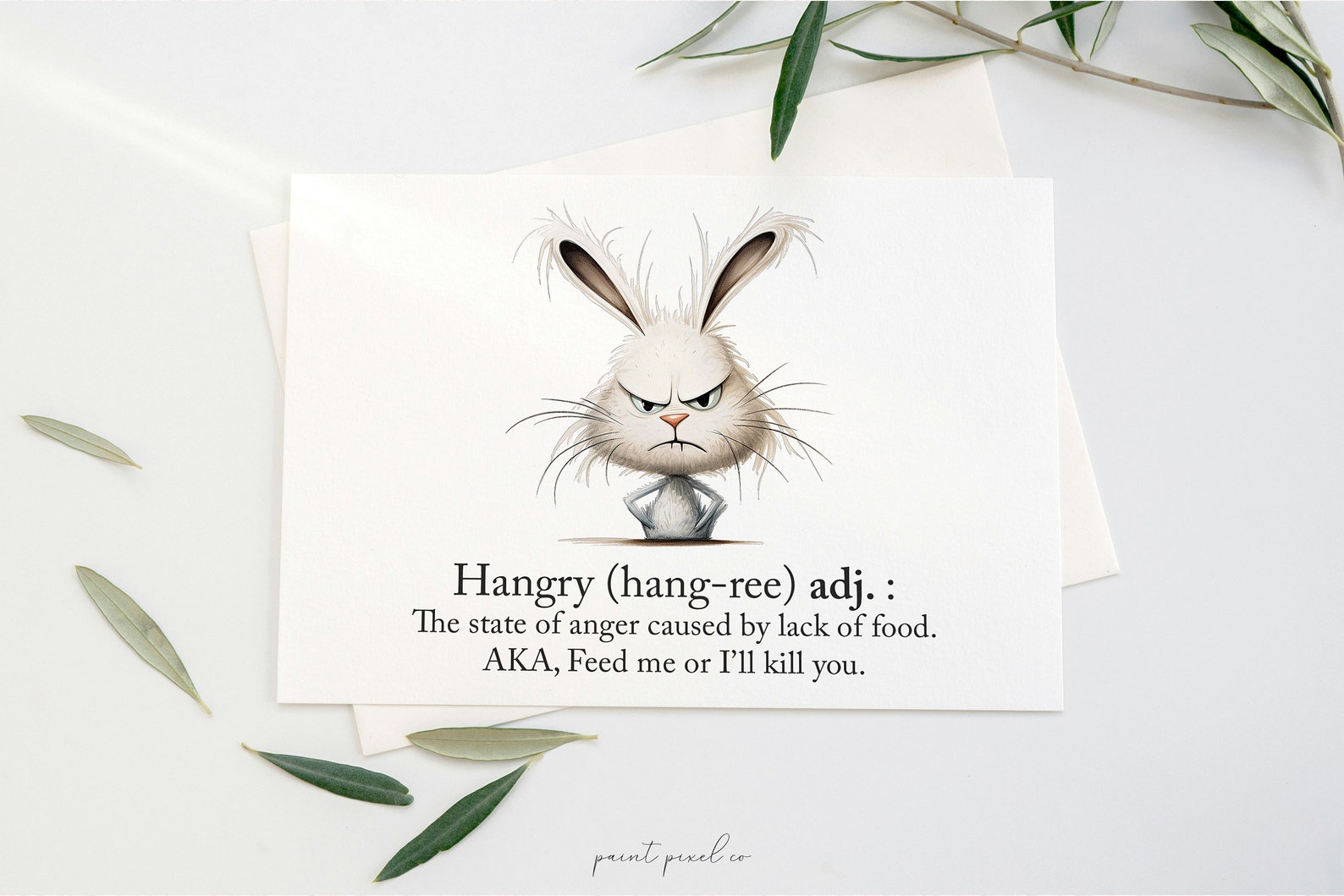 Quirky Rabbit Clipart PNG Whimsical Bunny Sublimation Clip Art Woodland ...